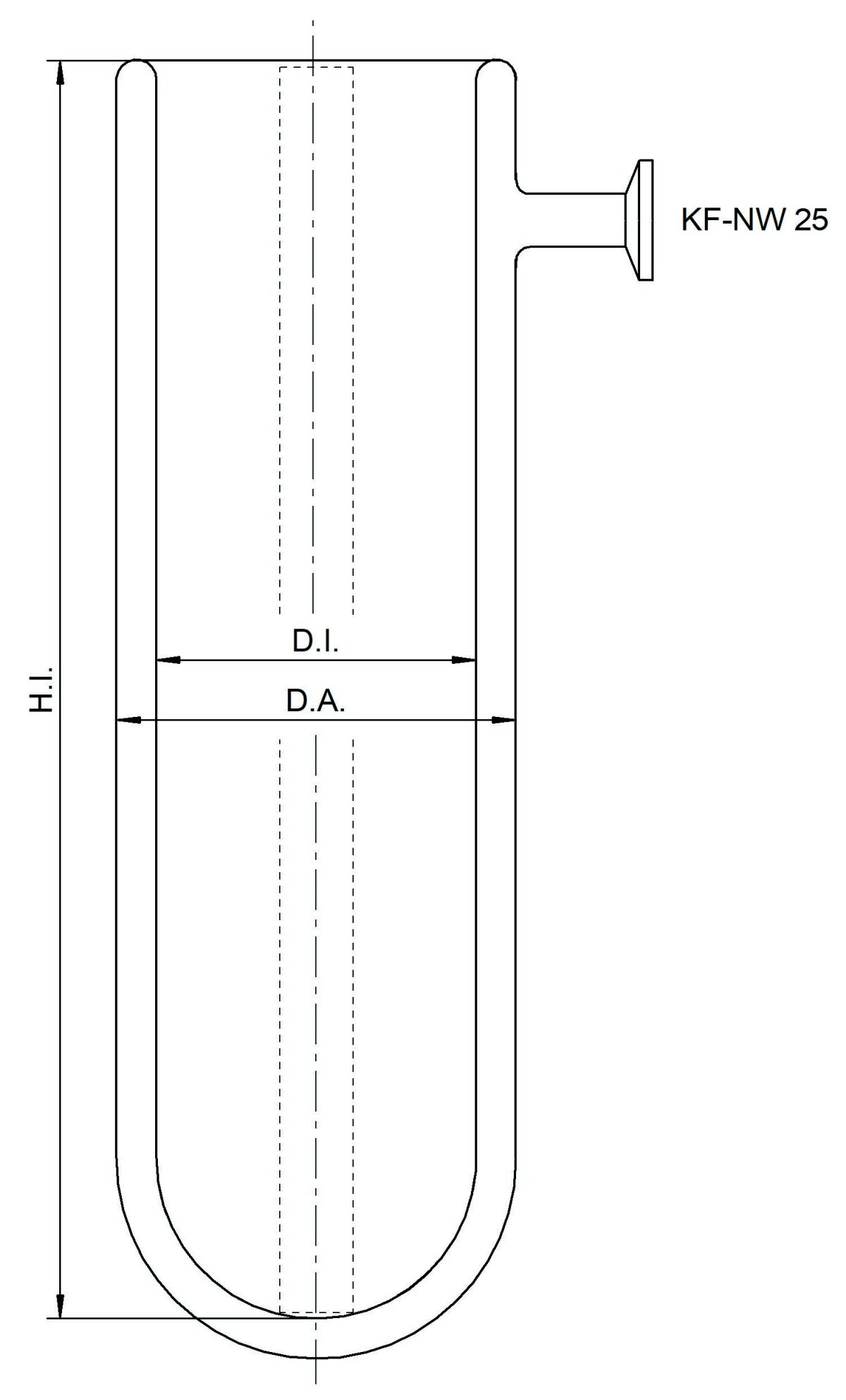 Cryostat LHe glass cryostats – KGW – Isotherm