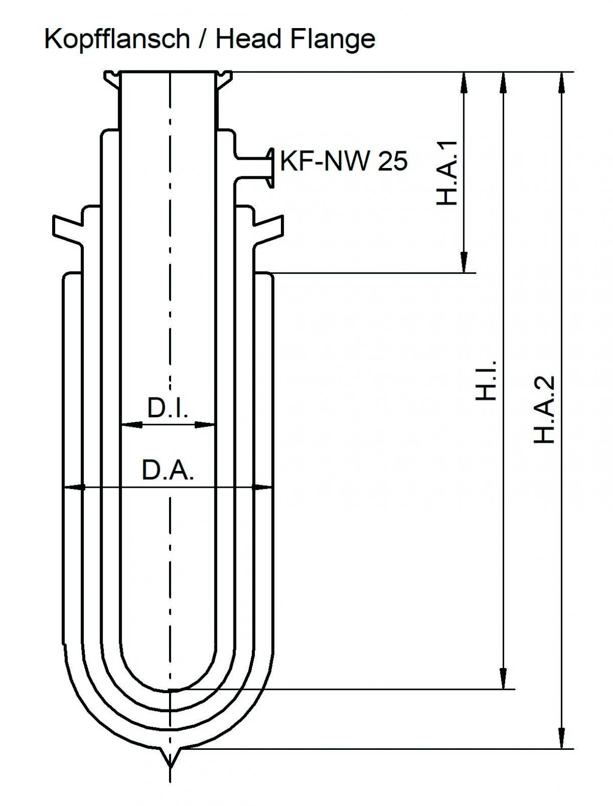 Cryostat LHe KGZ with LN2 cooling shield – KGW – Isotherm